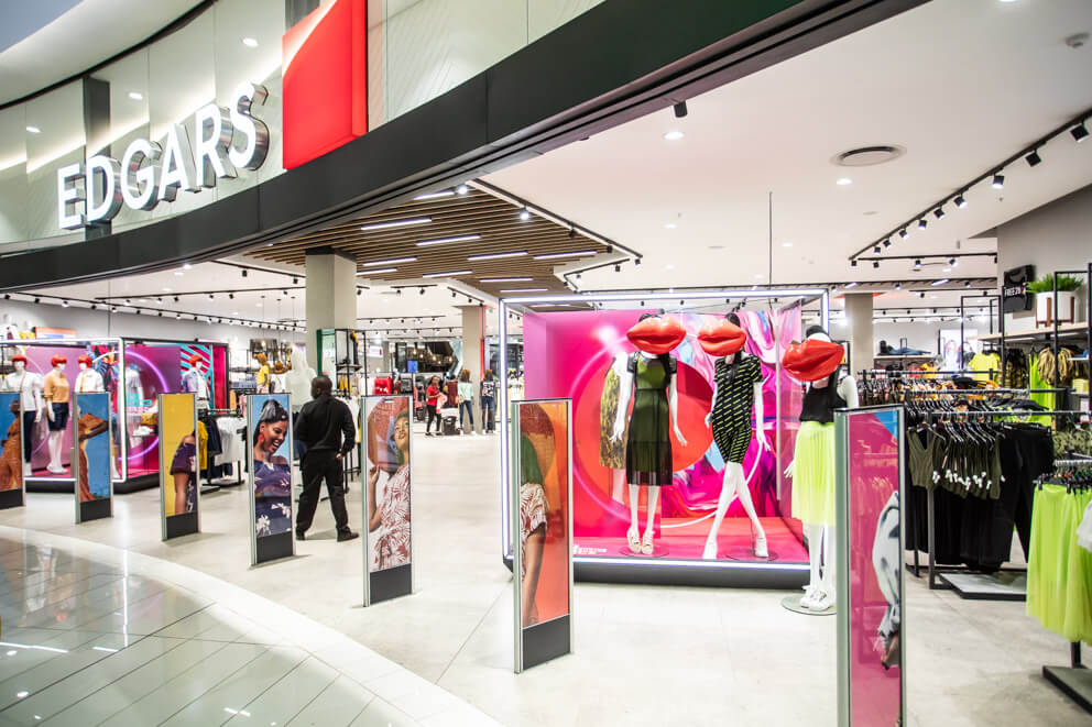 Edgars Fourways Mall - Retail Interior Design | DP Group